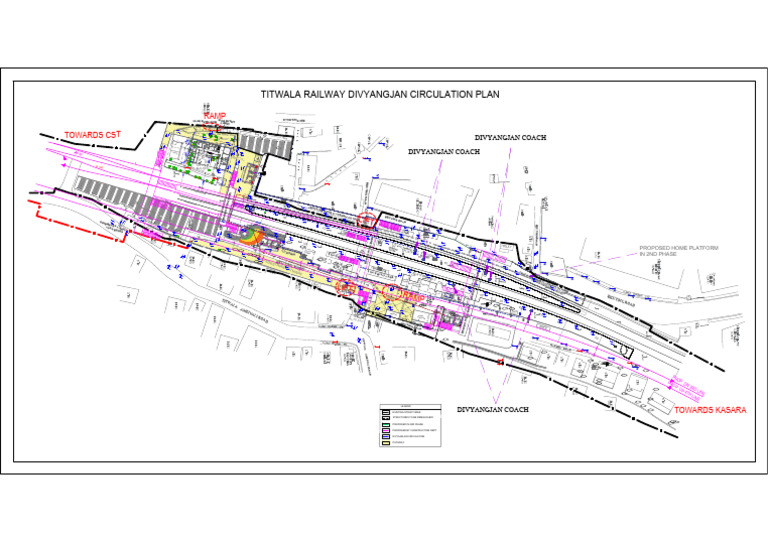 Titwala Railway Divyangjan Circulation Plan: Divyangjan Coach ...