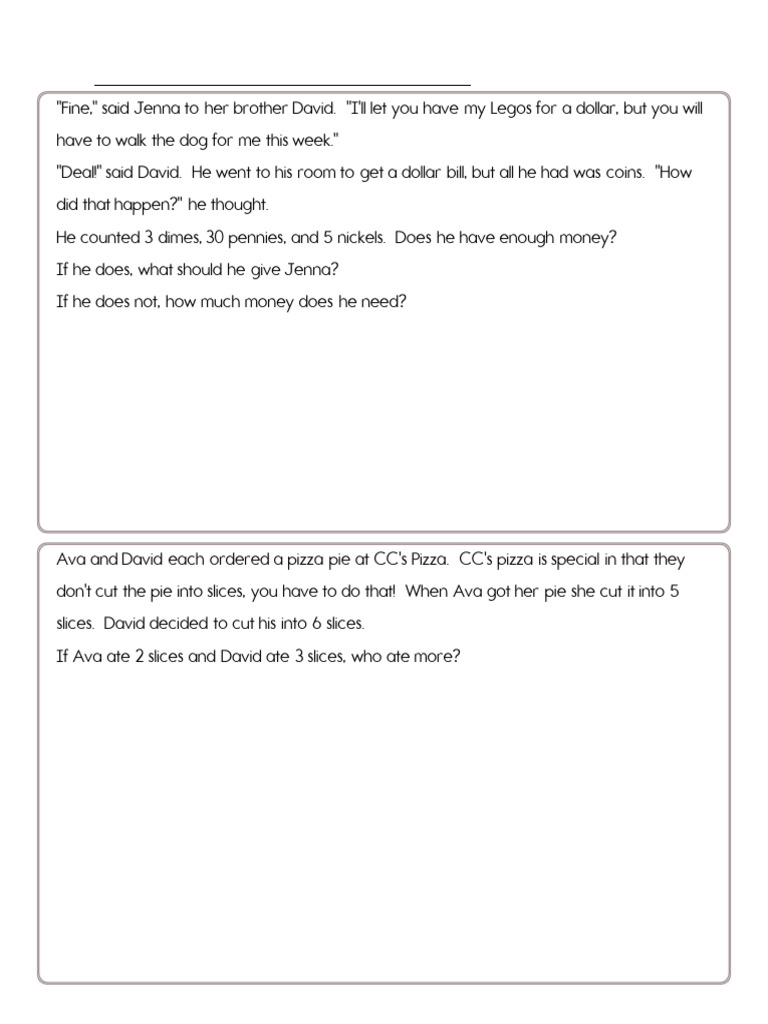 MathWorksheetsGrade3 10 28 | PDF