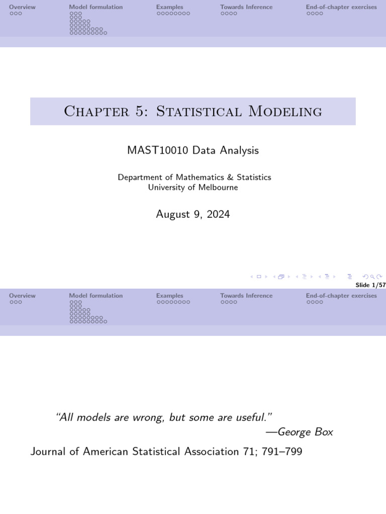 Ch05 PF Annotated | PDF | Errors And Residuals | Statistics