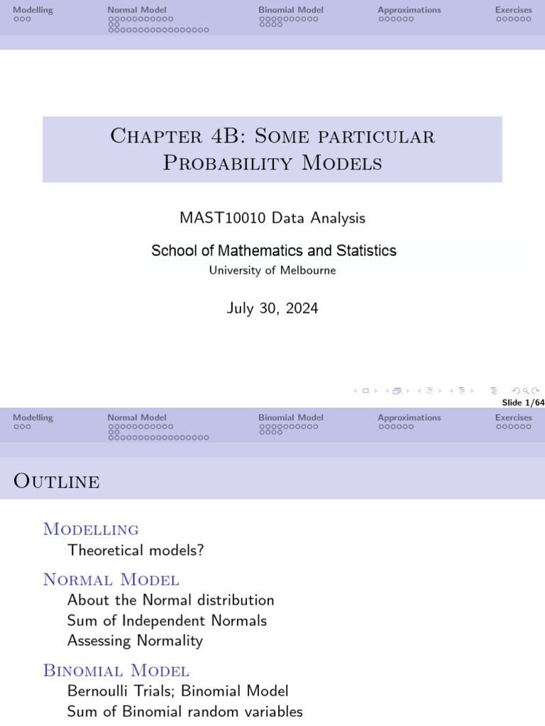 Ch04B PF Annotated | PDF | Probability Distribution | Normal Distribution Ch04B PF Annotated | PDF | Probability Distribution | Normal Distribution