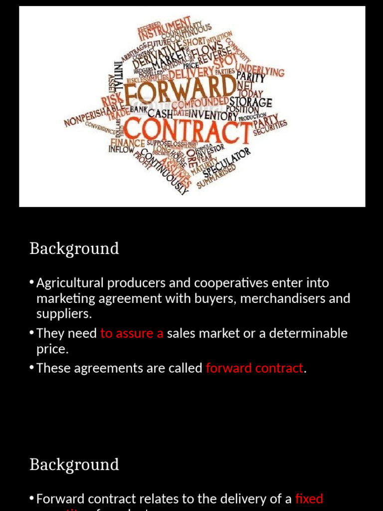 04 Use of Forward Contracts | PDF | Futures Contract | Option (Finance)