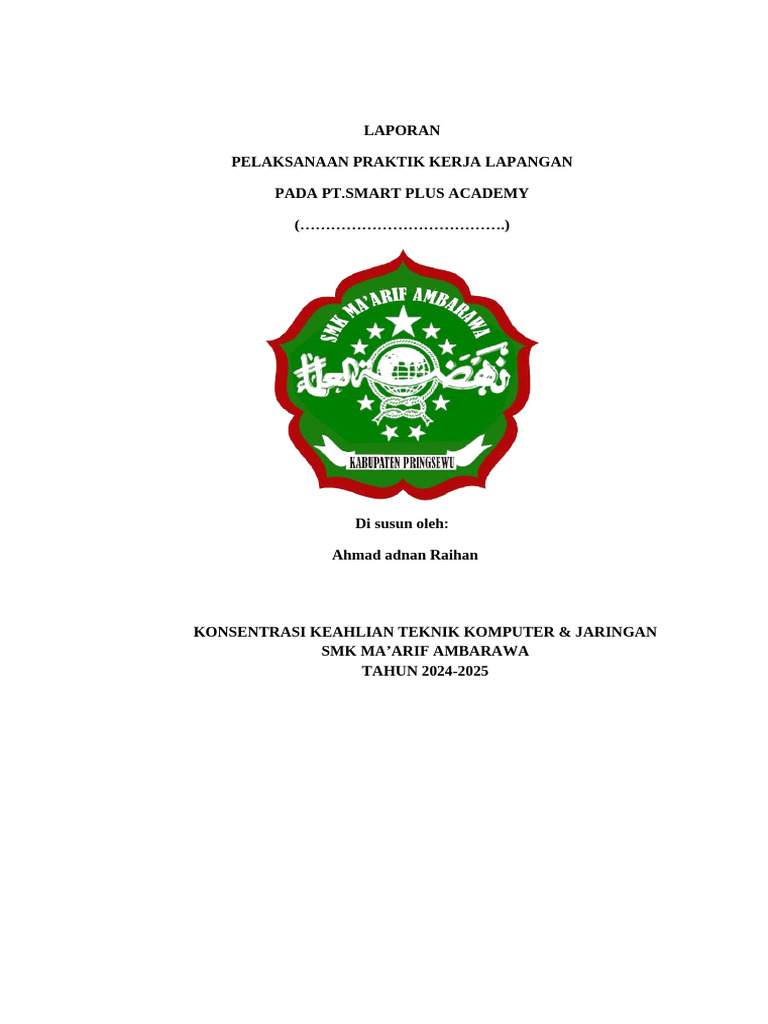 LAPORAN Raihan | PDF