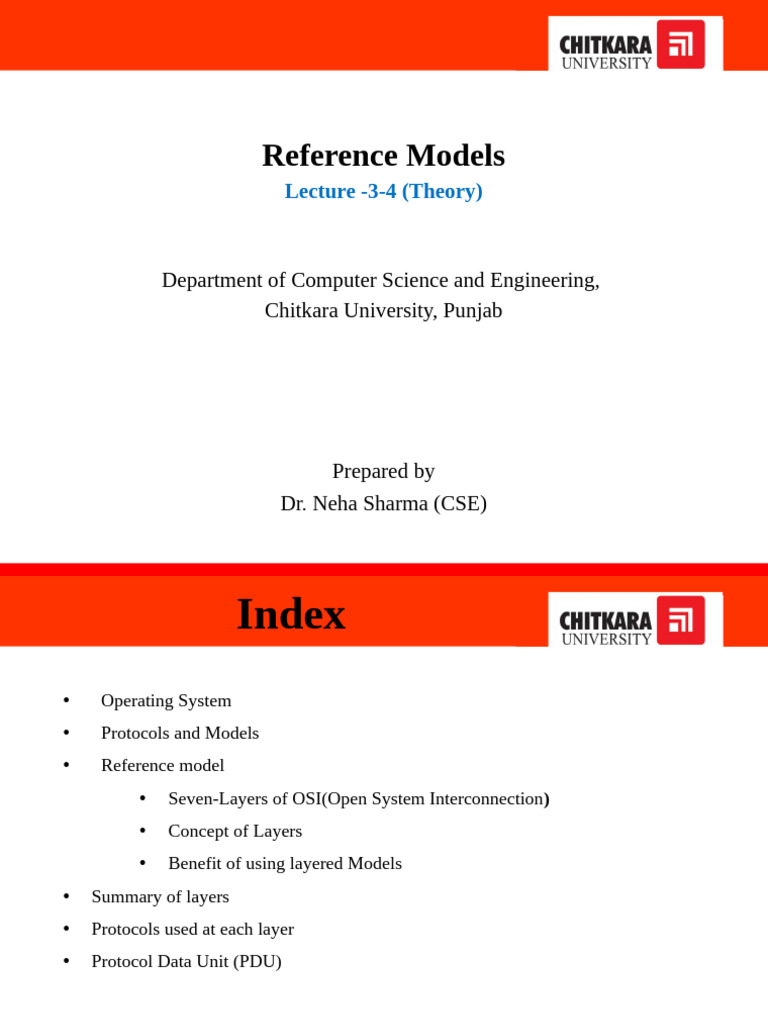 Lecture-3,4 (OSI Model) | PDF | Osi Model | Computer Network Lecture-3,4 (OSI Model) | PDF | Osi Model | Computer Network