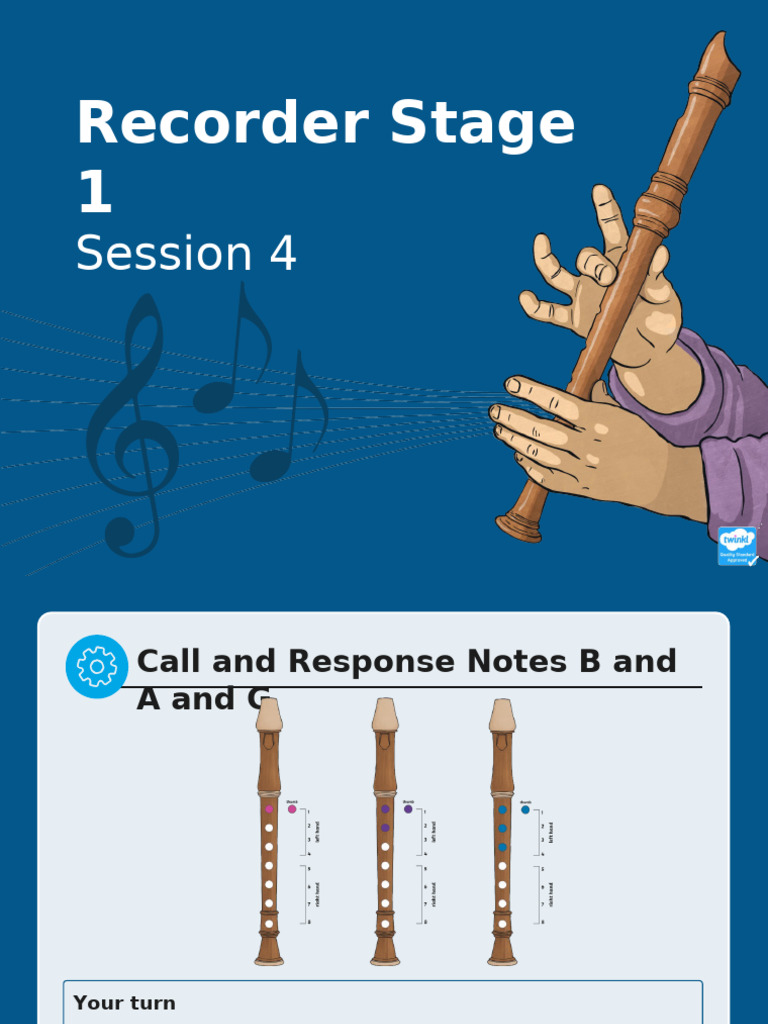Recorder Basics: Short & Long Notes | PDF