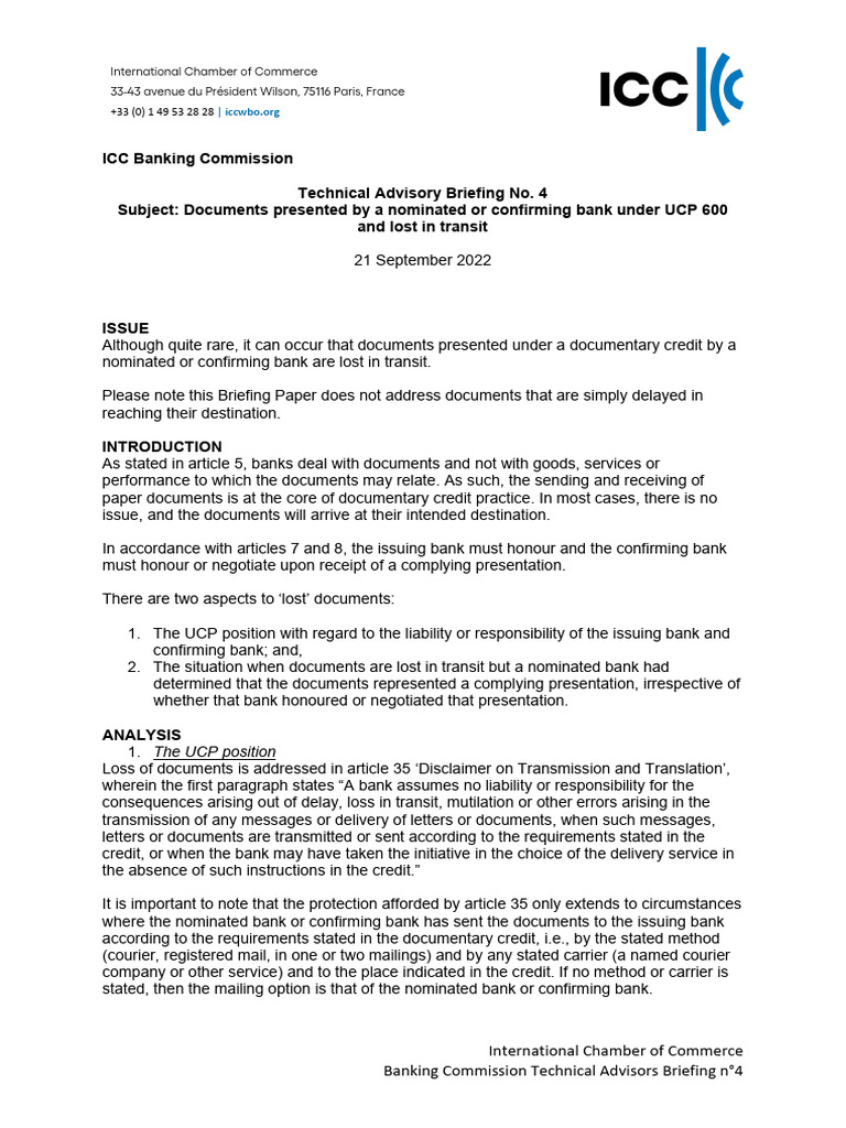 TA Briefing No4 Doc Presentation | PDF | Business