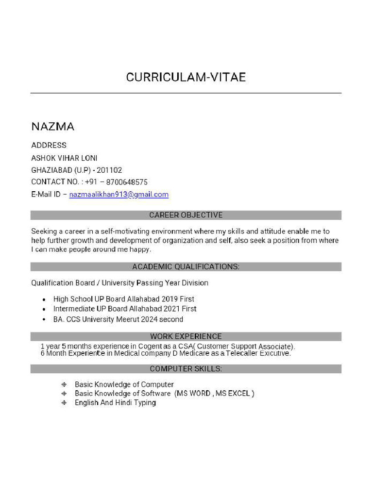 Updated Resume | PDF