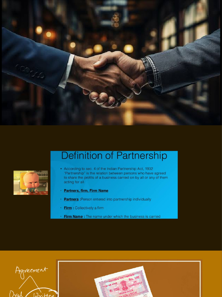 Ch-1 Partnership Deed (Part 1) | PDF