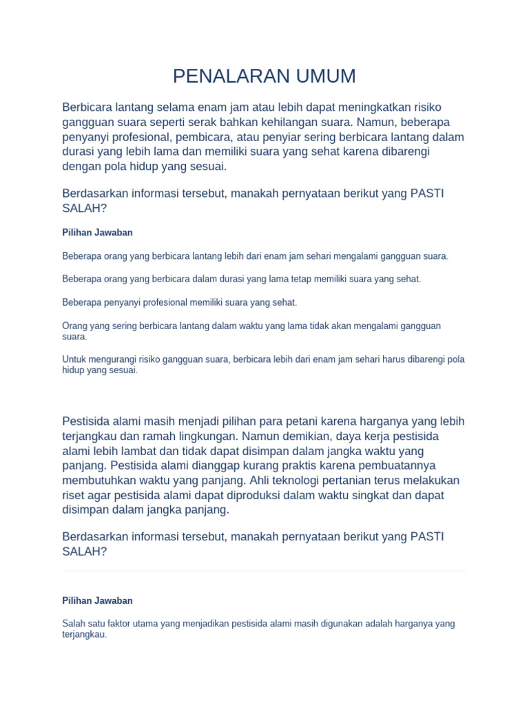 Mentahan To 2 Utbk 2024 | PDF | Kesehatan Holistik