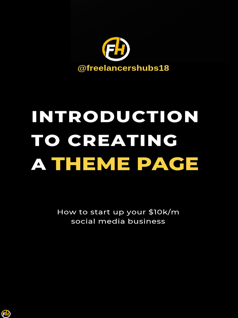 Introduction To Creating A Theme Page | PDF | Social Media | Popular ...