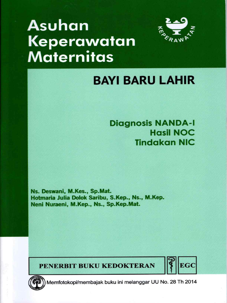 Buku Asuhan Keperawatan Maternitas Bayi Baru Lahir - Sri Rejeki | PDF