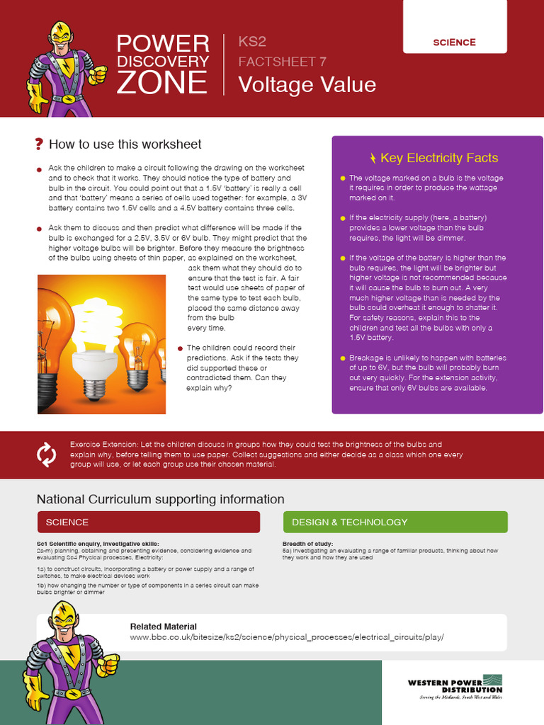 Sheet-7-Voltage-Value | PDF | Voltage | Electrical Network