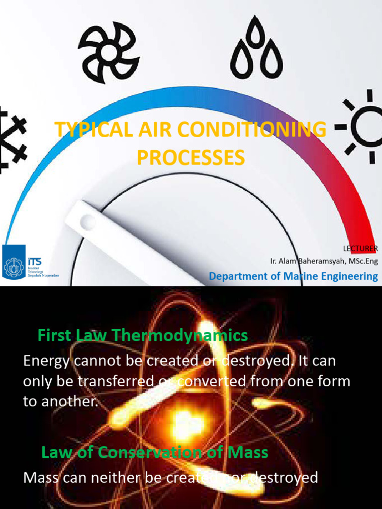HVAC-Week 02-03 Air Conditioning Processes | PDF