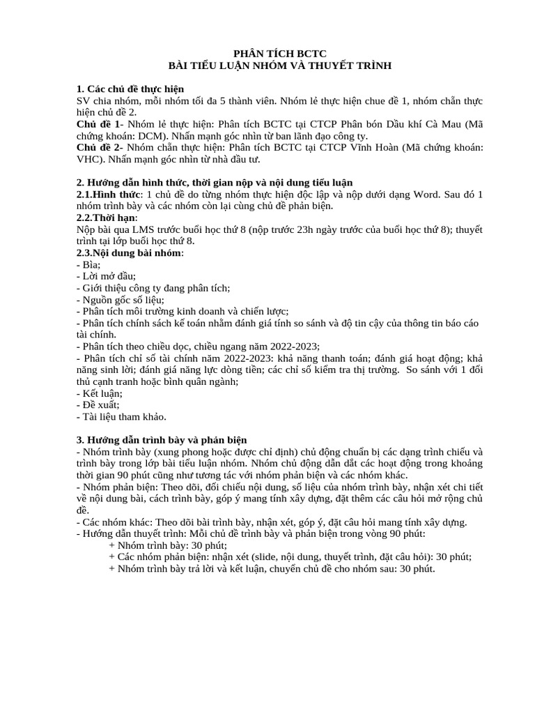 24C1ACC50702006-PTBCTC- Chủ đề bài nhóm | PDF