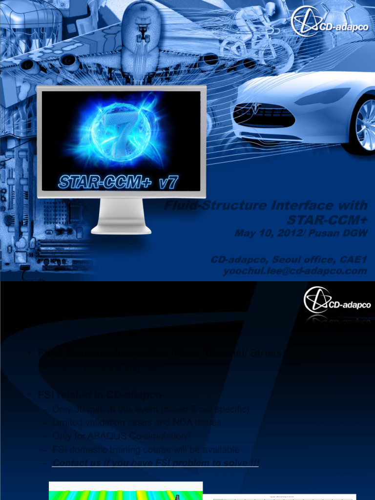 Fluid-Structure - Interface by Starccm+ | PDF | Elasticity (Physics) | Continuum Mechanics