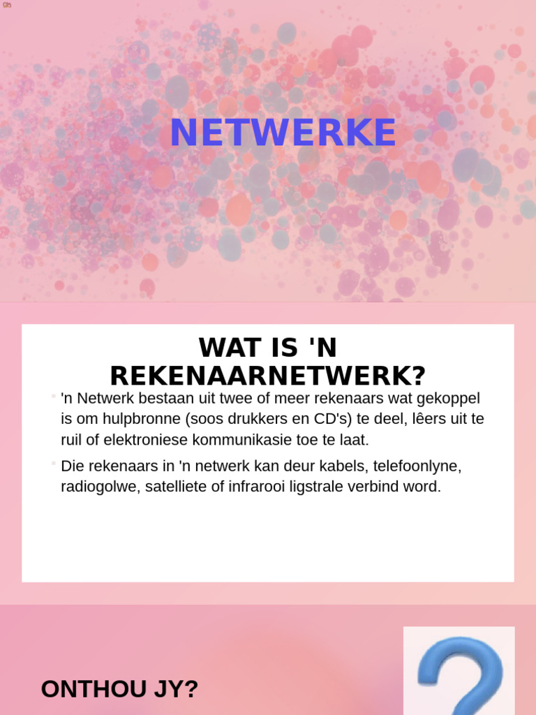 15 Netwerke | PDF