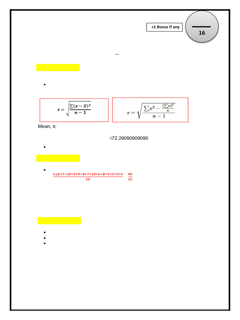 Quiz (1) - Model A - Model Answer | PDF