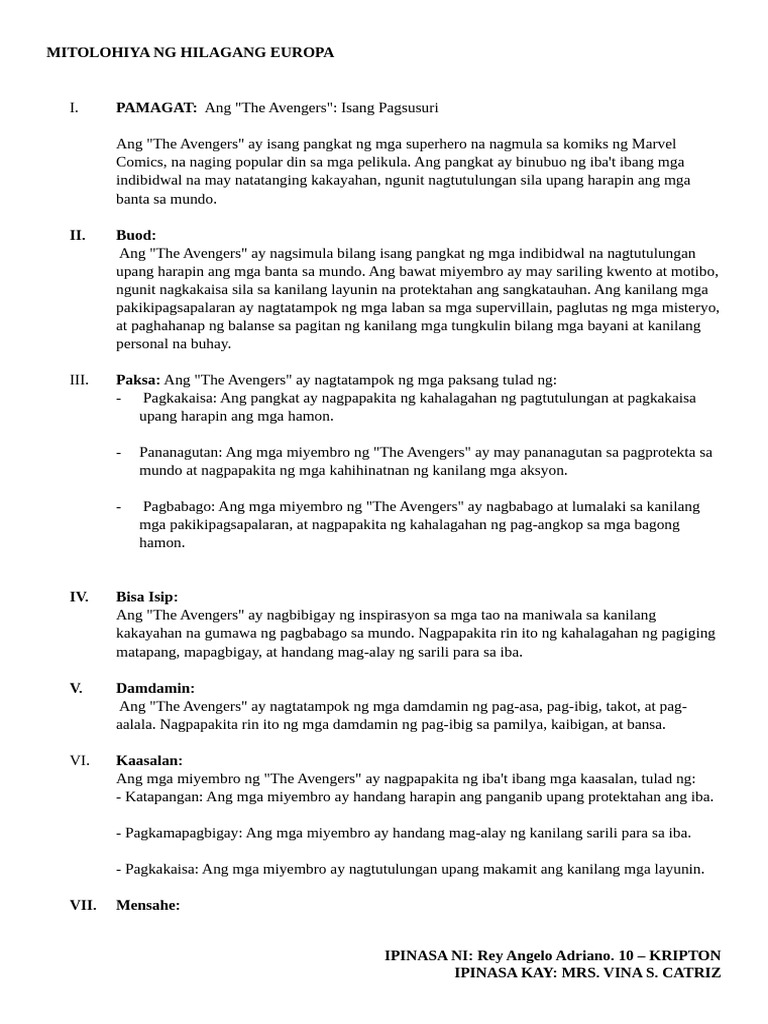 Mitolohiya NG Hilagang Europa 1 | PDF