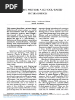 Selective Mutism Questionnaire (SMQ) | PDF | Behavioural Sciences | Psychology