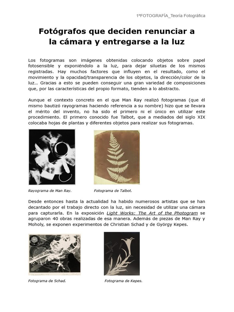 Fotograma Enasyo | PDF