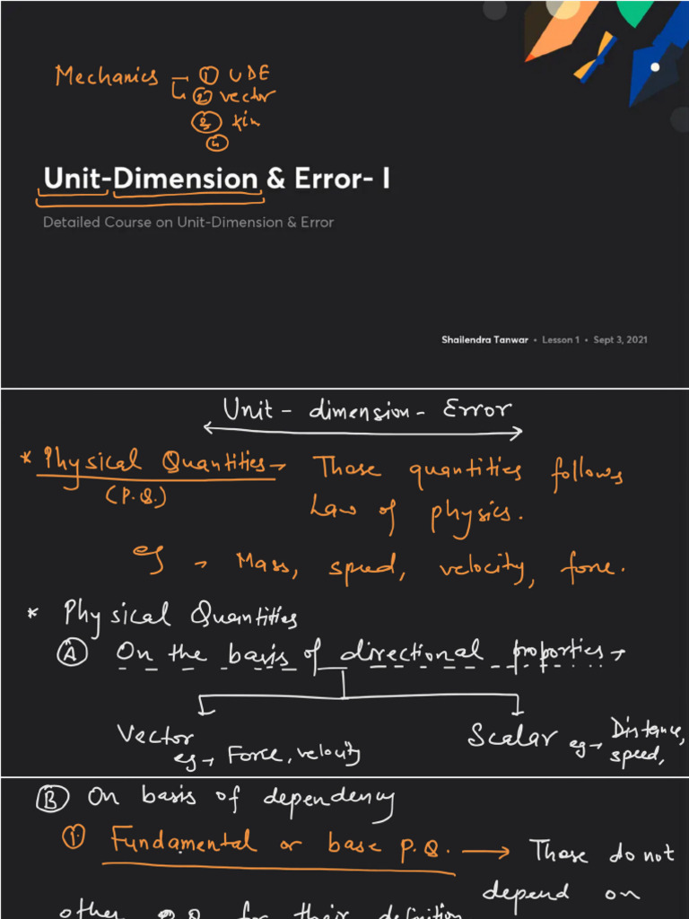 UnitDimension Error I With Anno | PDF
