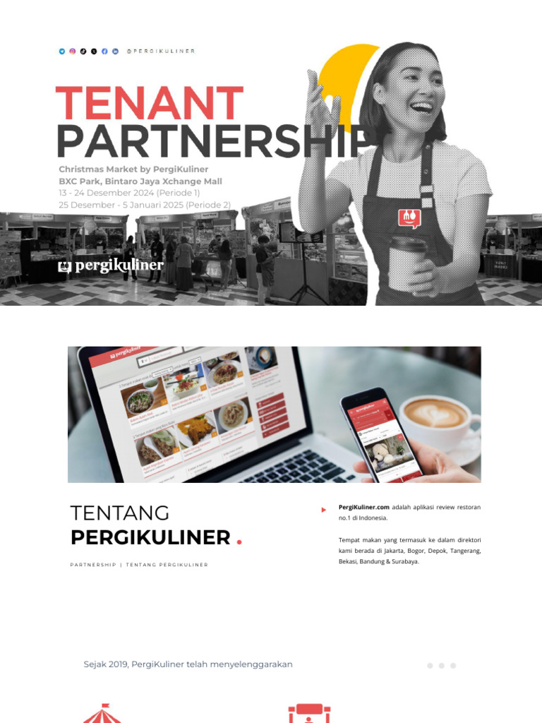 Proposal Tenant Multiproduct Christmas Market by PergiKuliner at BXC ...