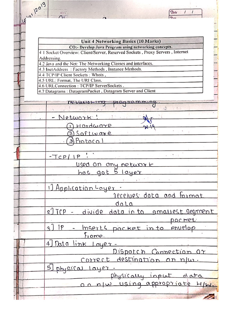 Unit 4 AJP Notes | PDF