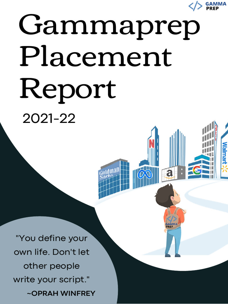 Gammaprep Placement Report | PDF