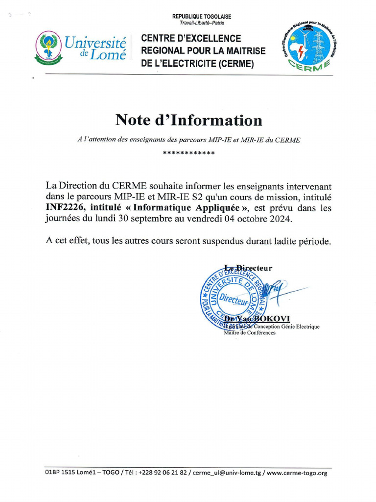 NI-Cours Informatique Appliquée | PDF