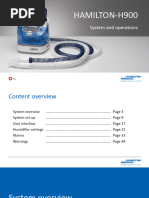 Hamilton H900 Humidifier Quick Guide | PDF | Humidity