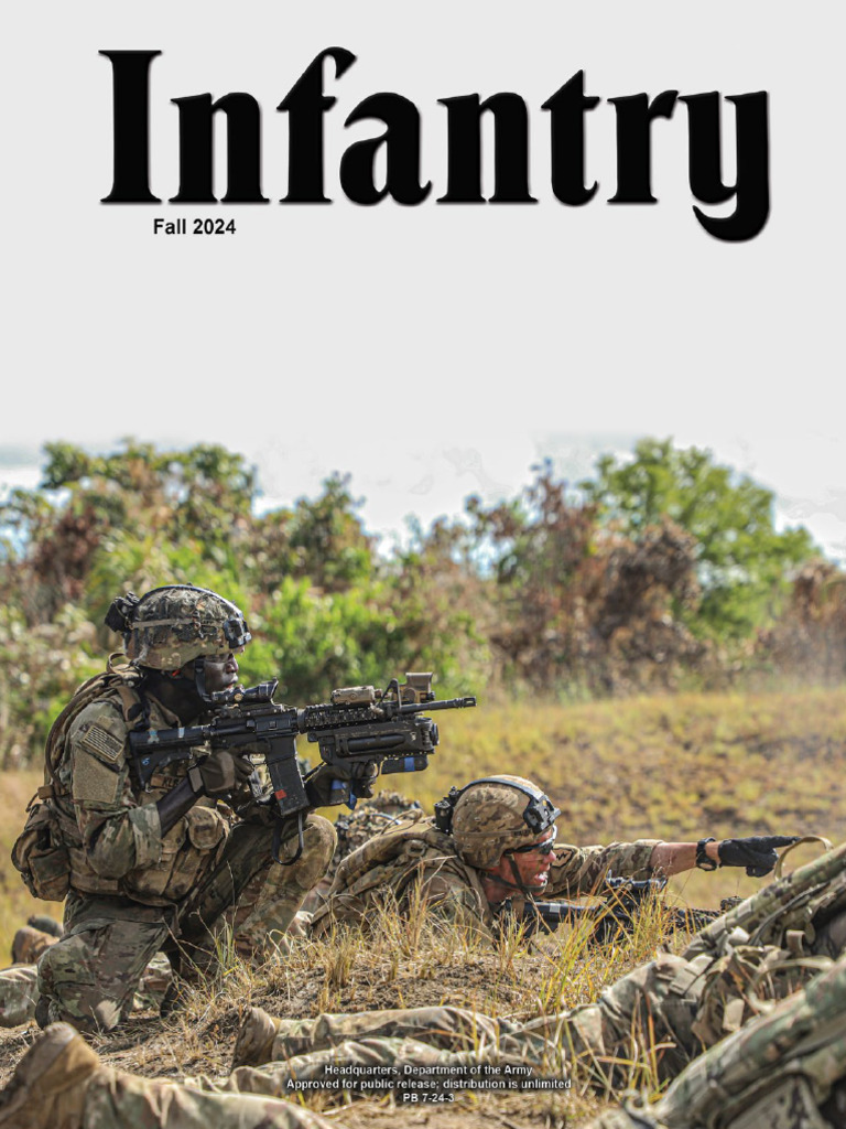 US Army Infantry Mag Fall 2024 | PDF | Maneuver Warfare | Unmanned ...