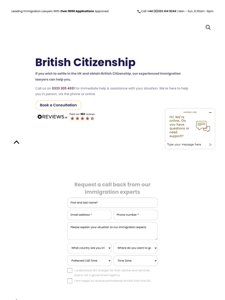 British Citizenship - Application - Eligibility & Requirements | PDF ...