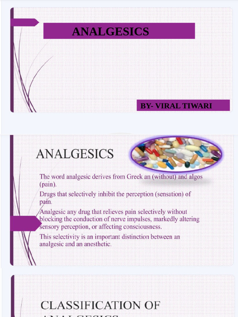 Analgesic | PDF