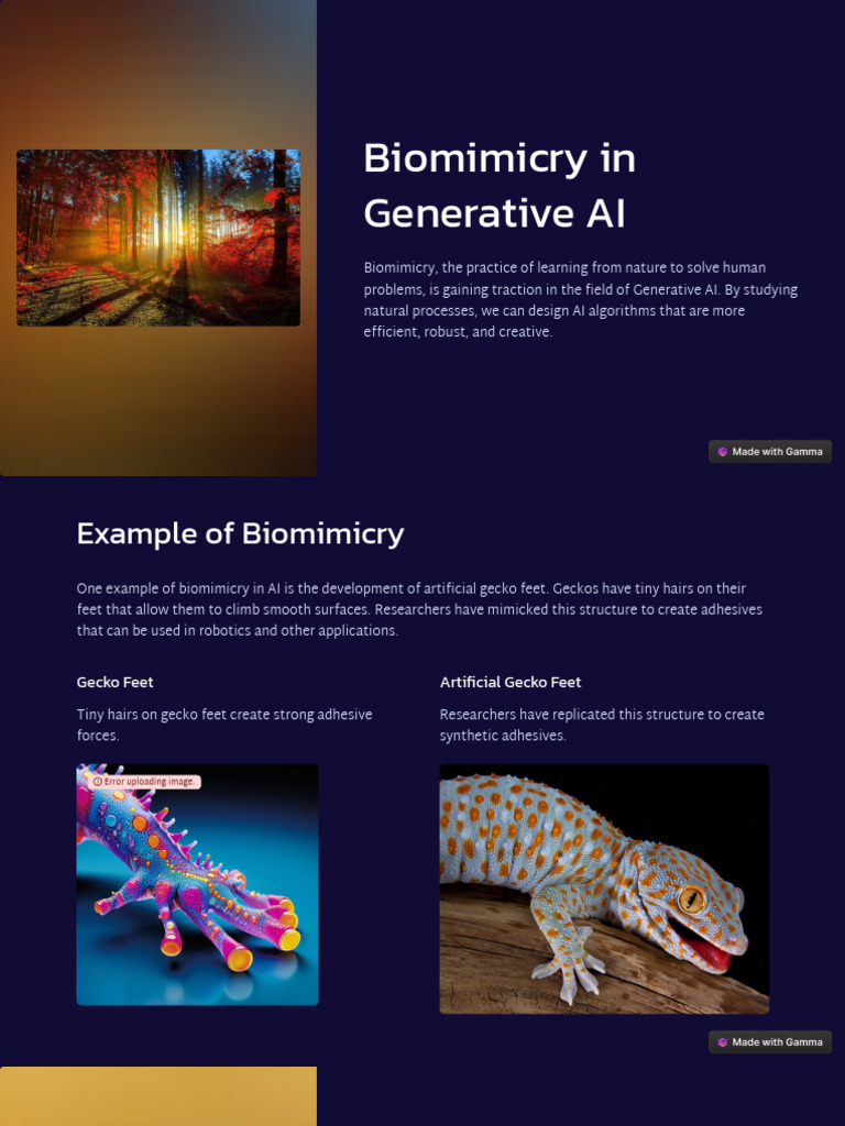 Biomimicry in Generative AI | PDF | Artificial Intelligence ...