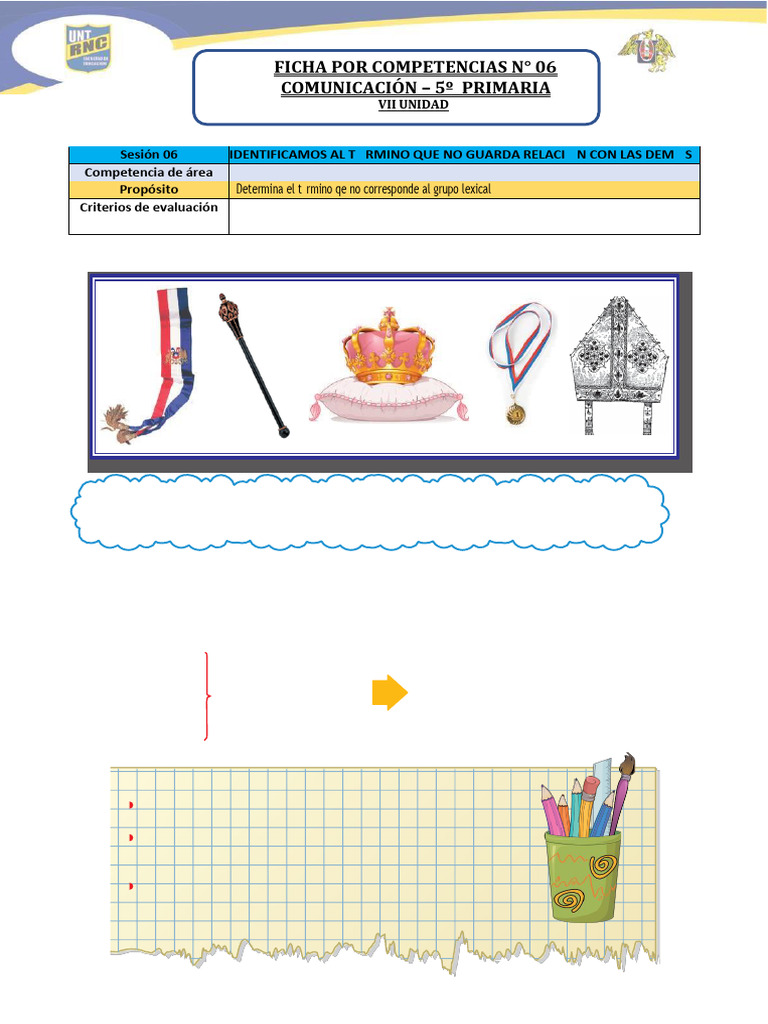 Ficha N°6 Término Excluido | PDF