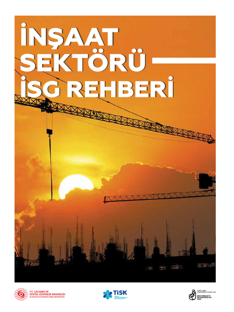 Insaat Sektoru Isg Rehberi Oneriler - Instsb - Revize | PDF