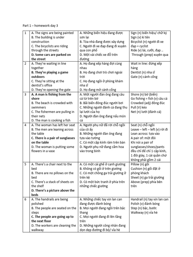 Homework - 10 Câu | PDF