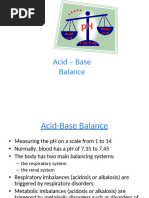 Acid-Base Disorders Compensation CheatSheet | PDF