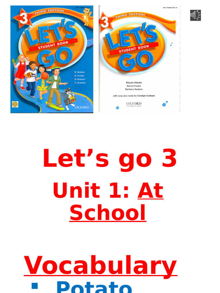 Let's Go 3 Unit 1 and 2 | PDF