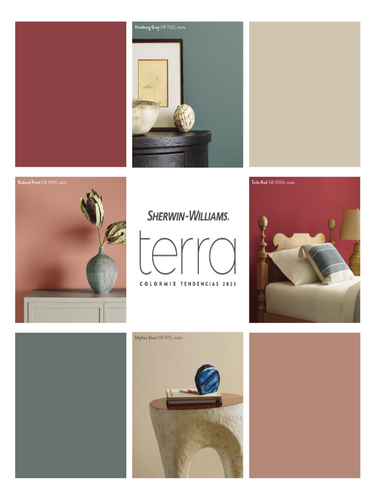 Colores Terra de Sherwin-Williams | PDF