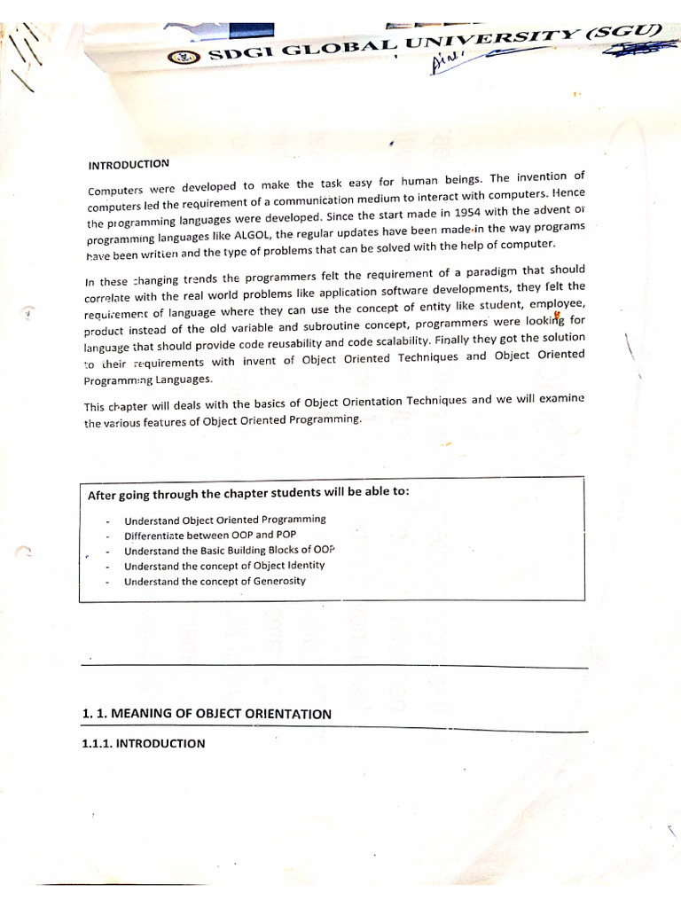 OOSD Notes | PDF