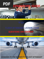 Preflight Briefing Guide for Cabin Crew | PDF | Flight Attendant | Aviation