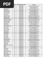 V Semester Student List 2025-2026 | PDF