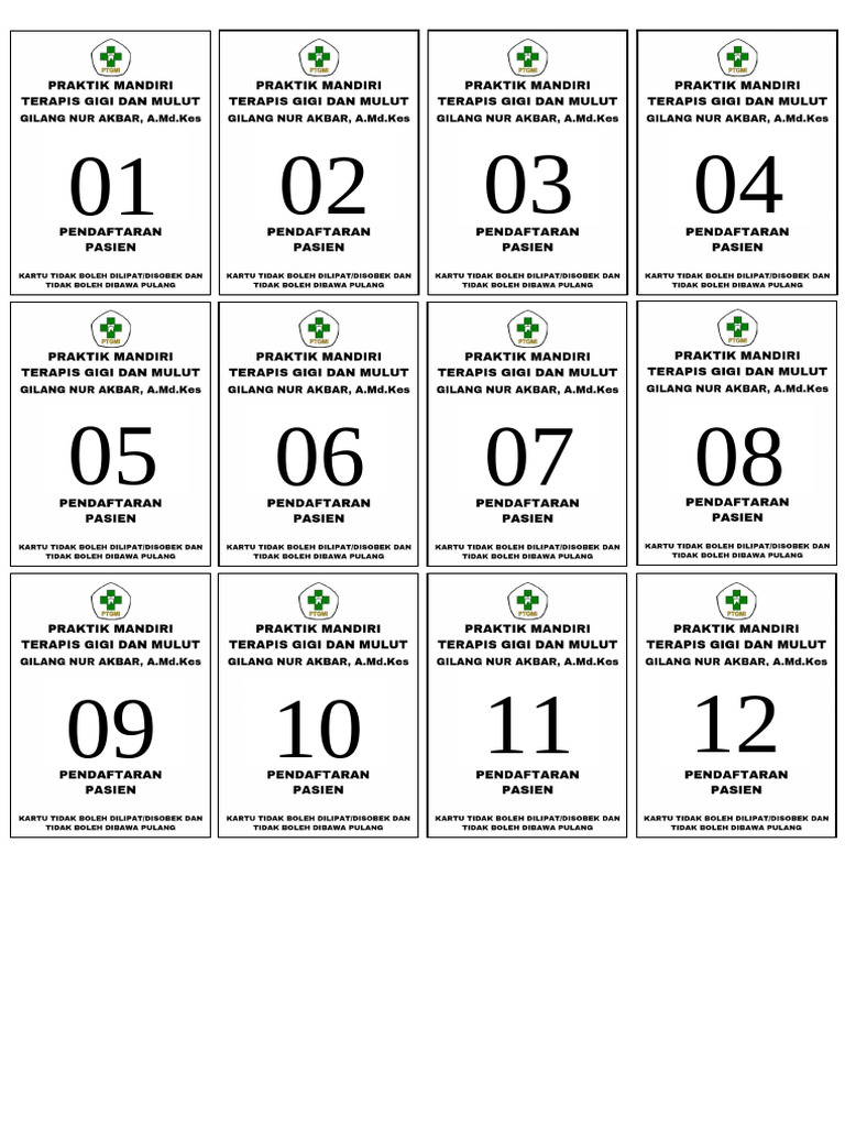 Antrian Praktek Mandiri | PDF