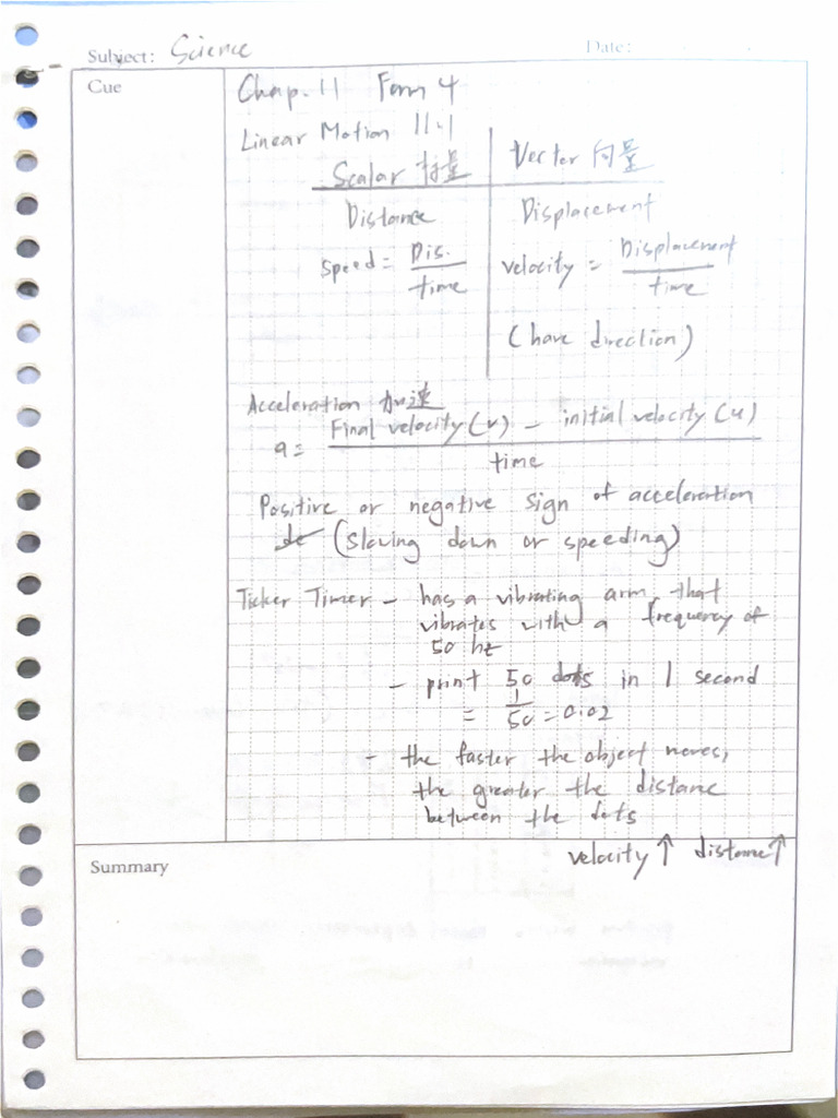 Science Note by Gillvant | PDF