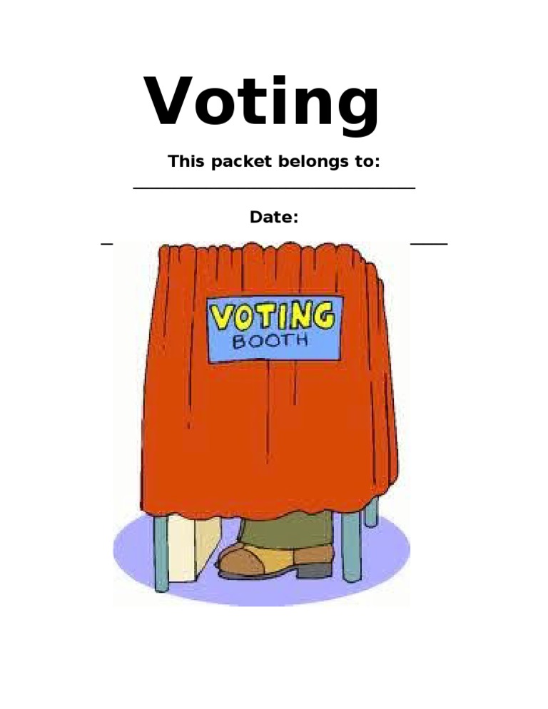 Voting Cover | PDF