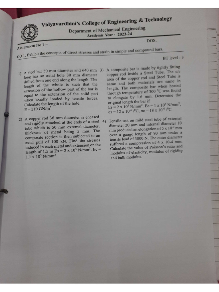 SOM Assignment Solution | PDF