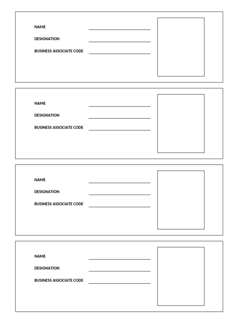 I Card Format | PDF