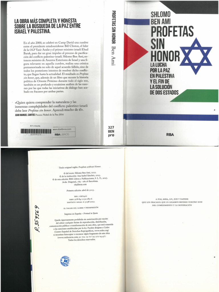 BEN-AMI, Shlomo-Profetas Sin Honor | PDF