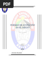 Cómo acotar en SolidWorks | PDF | Curva | Geometria clasica