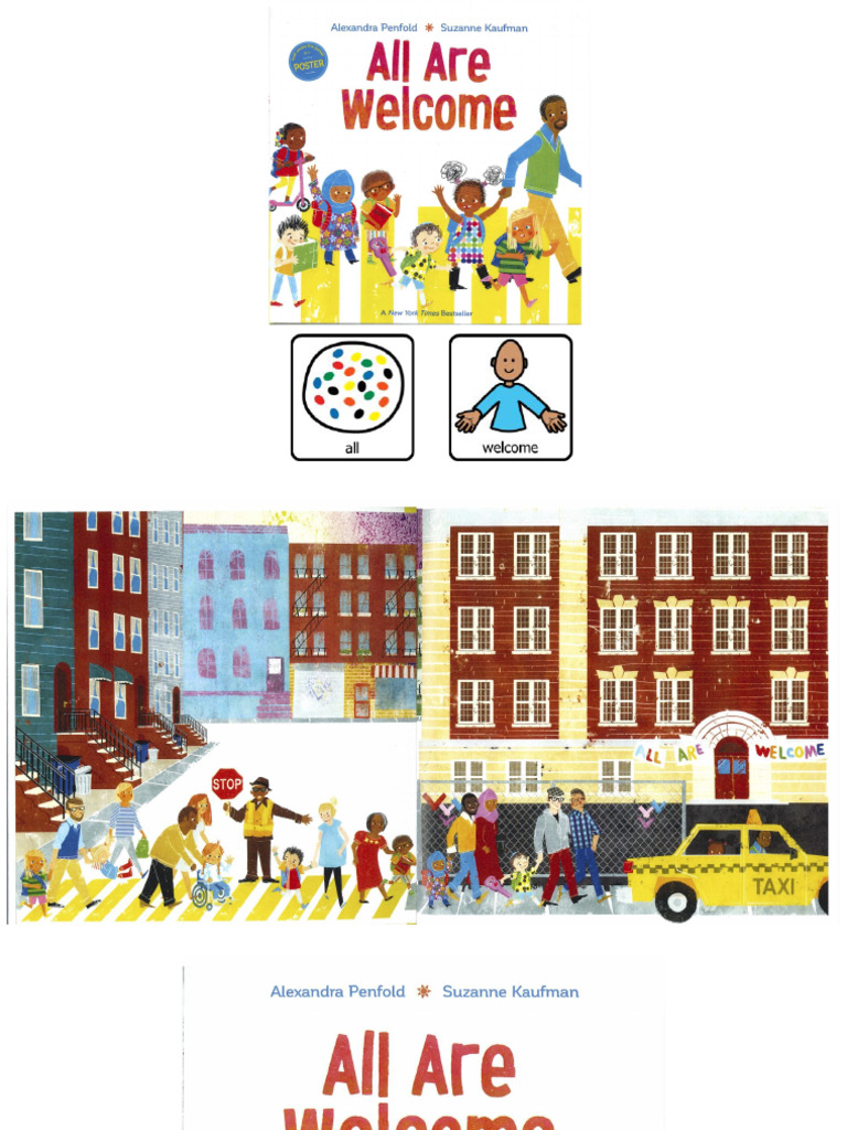 Adapted Book - All Are Welcome | PDF